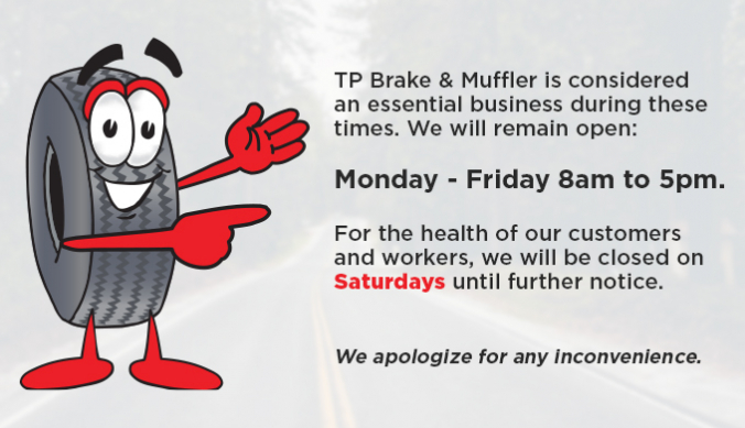 Home - TP Brake & Muffler